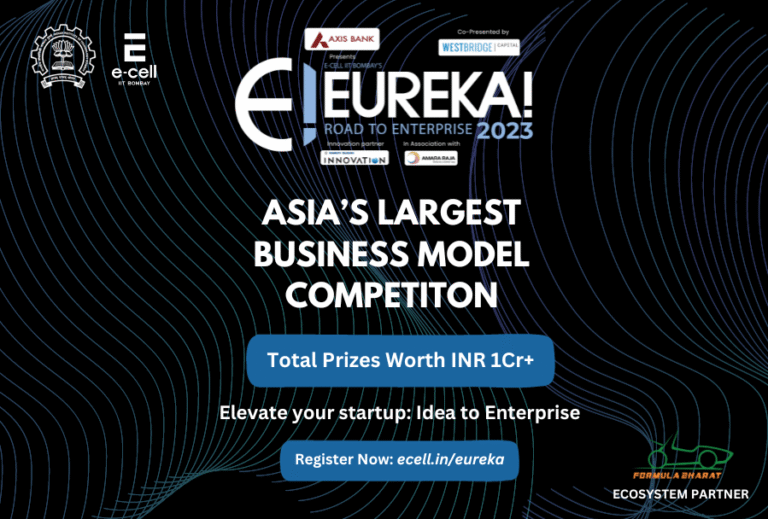 E-Cell IIT Bombay presents Eureka! : Asia’s Largest Business Model Competition | Register Now ...